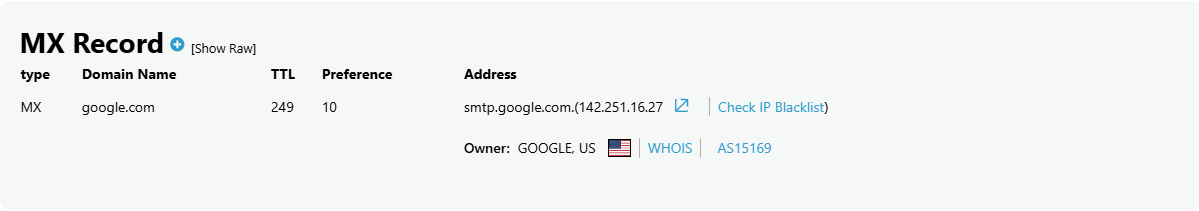 MX Lookup | Check MX Records of Any Domain