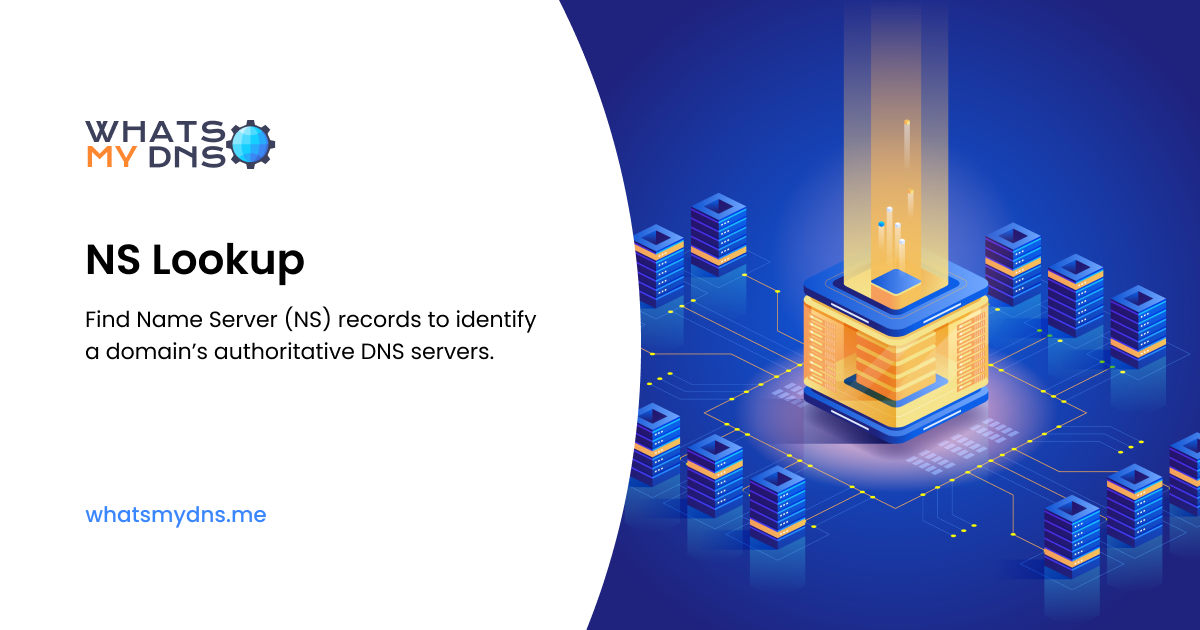 NS Lookup - Check Nameserver Record of Any Domain
