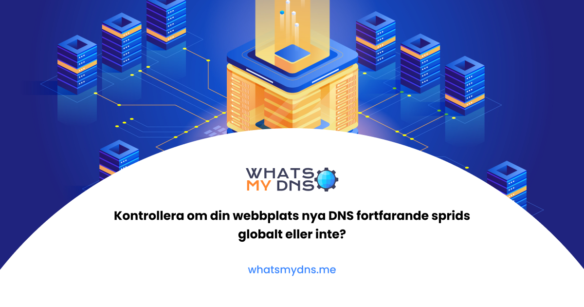 Kontrollera DNS-utbredning över hela världen – WhatsMyDNS